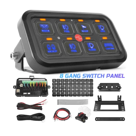 8 gang switch panel – SXS Network UK